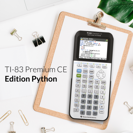 Calculatrice TI-83 Premium Python : mathématique & programmation